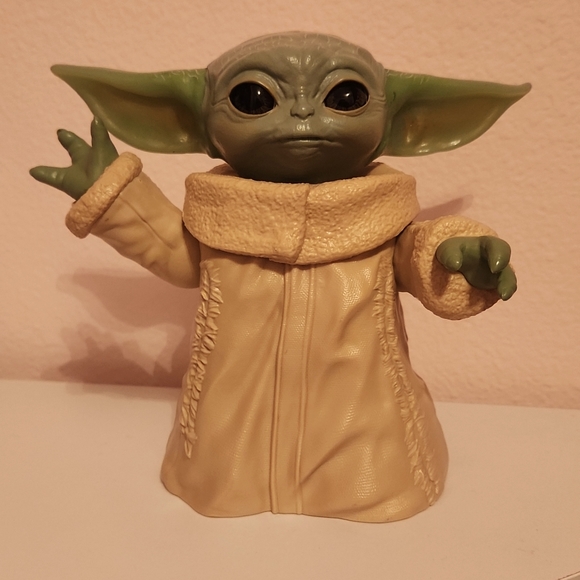 Hasbro | Toys | 6inch Tall Baby Yoda The Child Action Figure | Poshmark